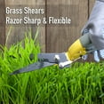 wurzberge Handheld Grass Clippers, Sharp Blades, Ergonomic Grip, Safety ...