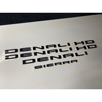 GMC Sierra DENALI Emblem Overlay Decal Lettering Set 2019-2026 GM ...