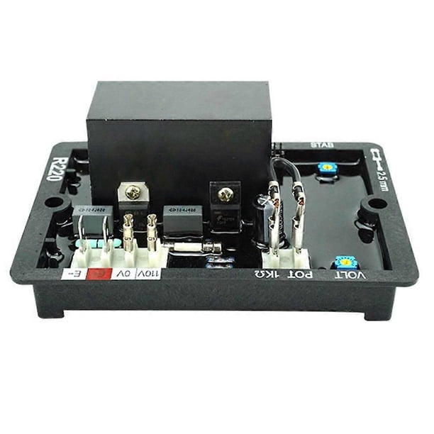 Nuevo AVR R220 para generador AVR Regulador de voltaje automático ...