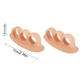 Toe Separators for Women Men - Soft Gel Triple Loop Toe Spacers Set of ...