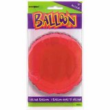 Foil Balloon, Round, 18 in, Red, 1ct - Walmart.com