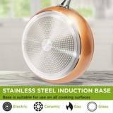 Ecolution Titanium Ceramic Easy Clean Endure Nonstick Cookware Set, 8 ...