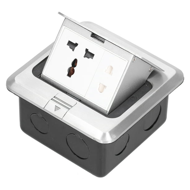 Electric Floor Box,Floor Socket Pop Up Floor Electric Receptacle Floor ...