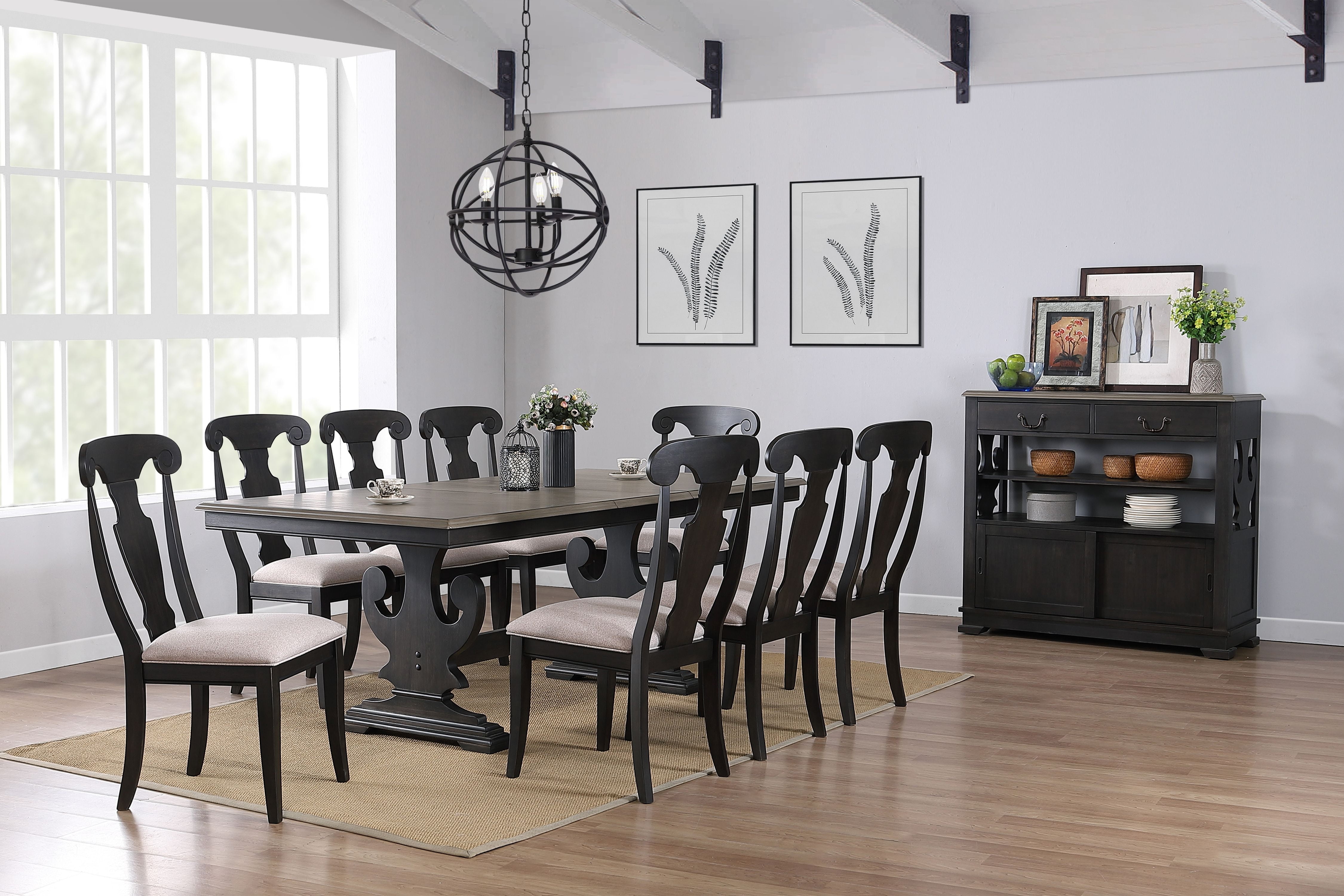 Black Dining Room Server