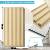 Art3d 12-Pack PVC Drop Ceiling Tiles，24x48in Glue up Ceiling Tile，Cover ...
