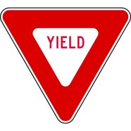 Lyle Keep Right Traffic Sign,24" x 18" R4-7-18DA - Walmart.com
