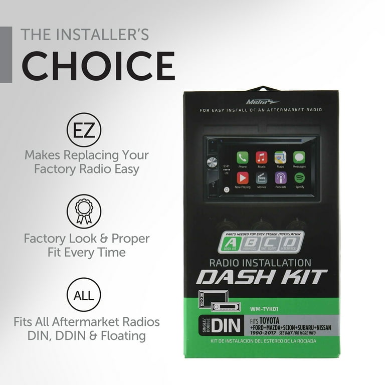 Metra toyota dash kit store