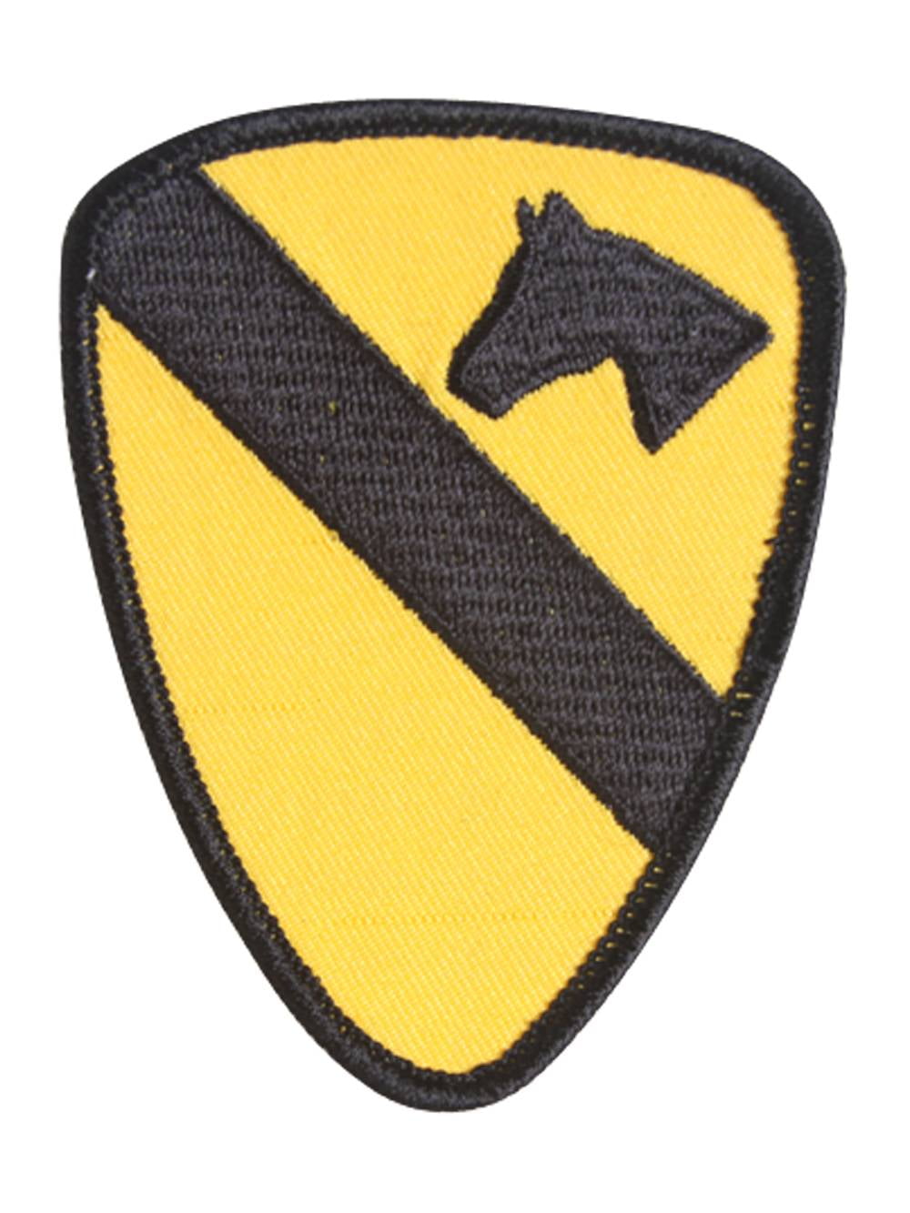 United States Army 1st Cavalry Division Insignia Patch - Walmart.com ...