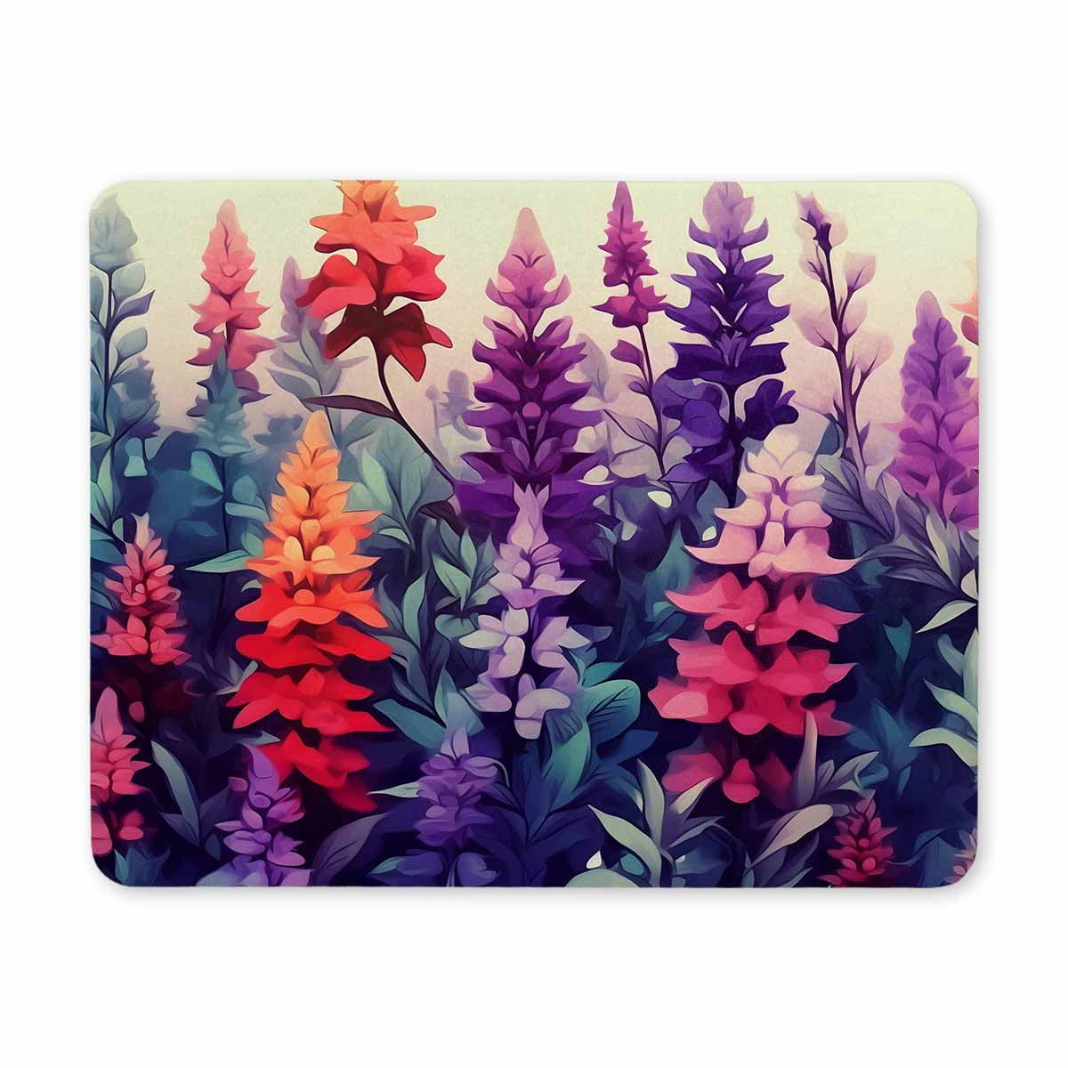 Mouse Pad, Floral Mouse Pad, Computer Mouse Mat with Design, Non-Slip ...