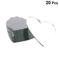 Mirror Tiles Heart Small Crafts Mirrors Craft Glass Pieces Mini Makeup ...