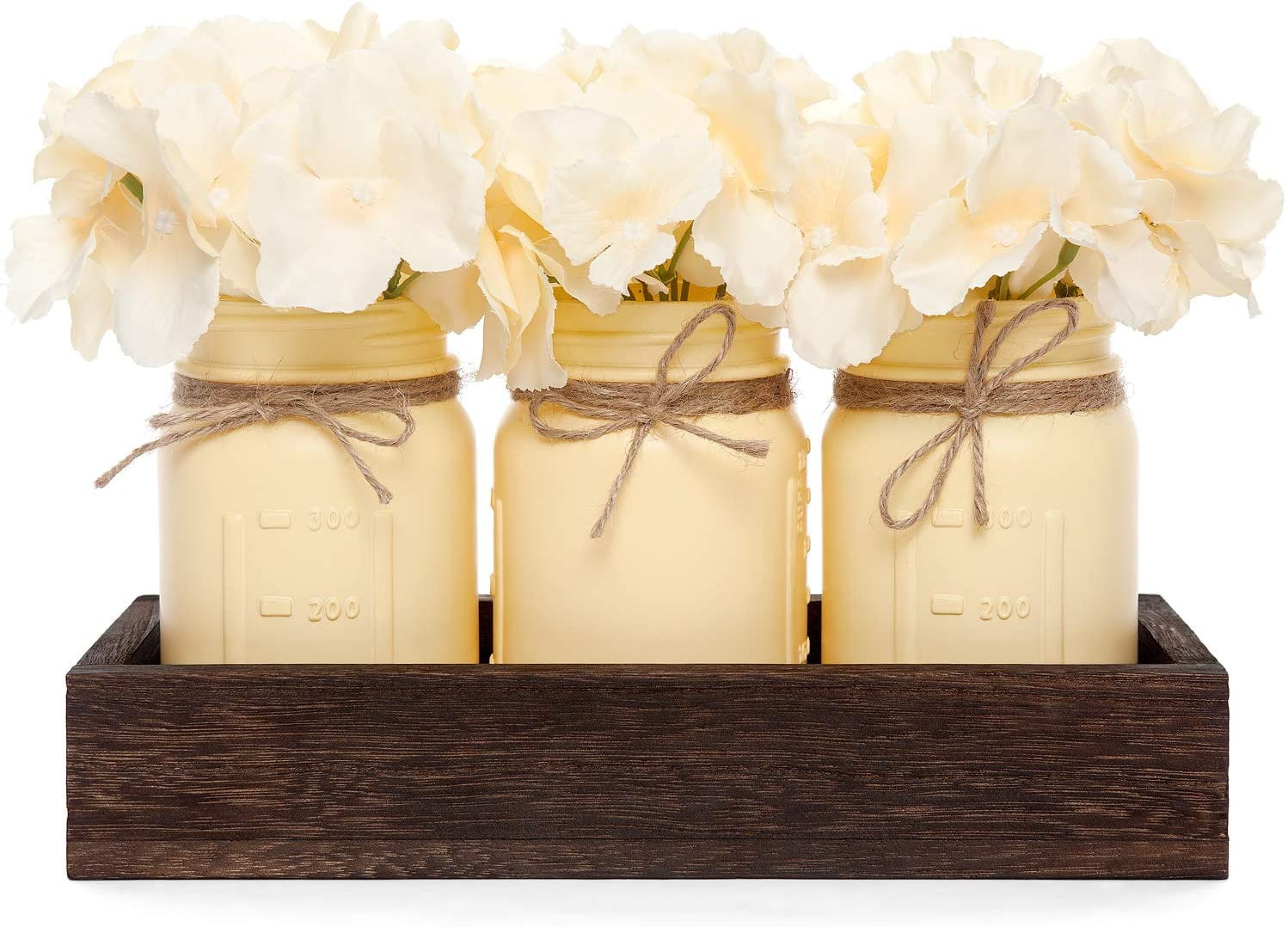 Mason Jar Mum Flower Centerpiece Farmhouse Decor Rustic Decor Country ...