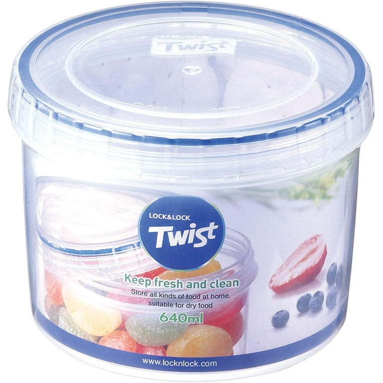 LOCK & LOCK Easy Essentials Twist Food Storage Lids, 59% OFF