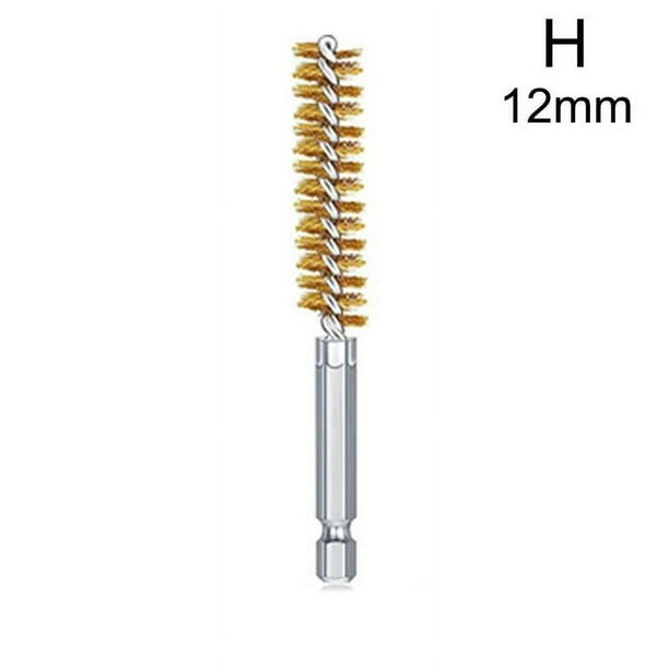 8-17mm Wire Tube Cleaning Brushes Machines Paint Rust Handle Metal ...