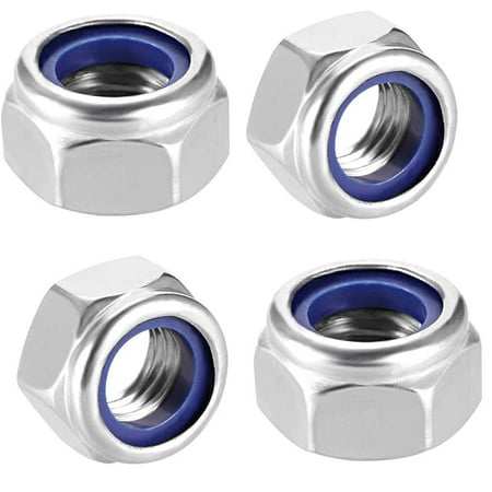Nylon Lock Nut - Stainless Steel Self-Locking Nuts for Machinery ...