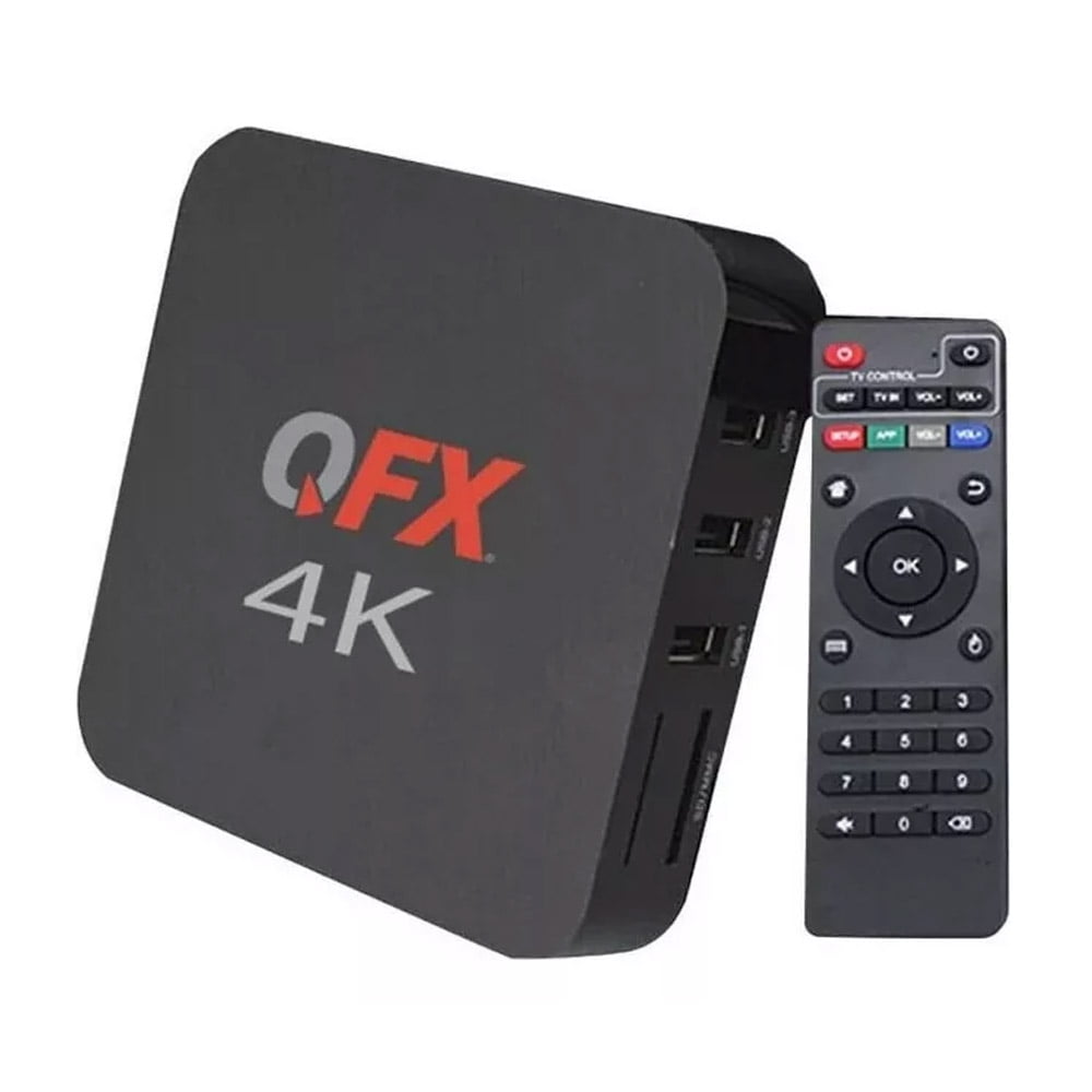 Tv Box Android Qfx Quad Core +wifi/ethernet+mando+cable Hdmi | Walmart ...