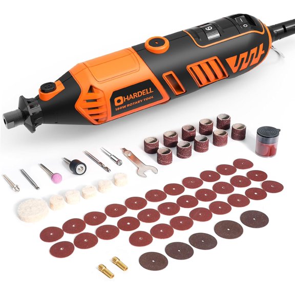 Genesis 8V Variable Speed Cordless Rotary Tool Kit with (65 ...