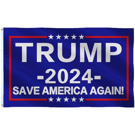 Trump 2024 Flag 3x5 Outdoor Indoor- Save America Again Flag- Double ...