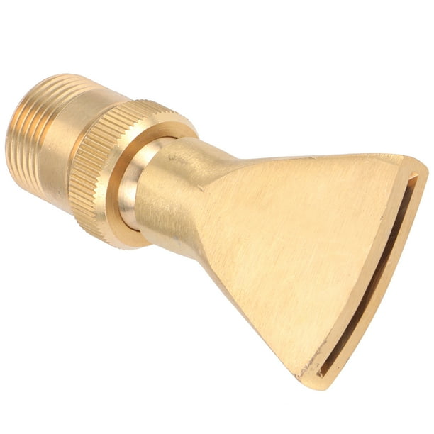 Fosa Brass Narrow Fan Jet Water Fountain Nozzle Spray Head Adjustable ...