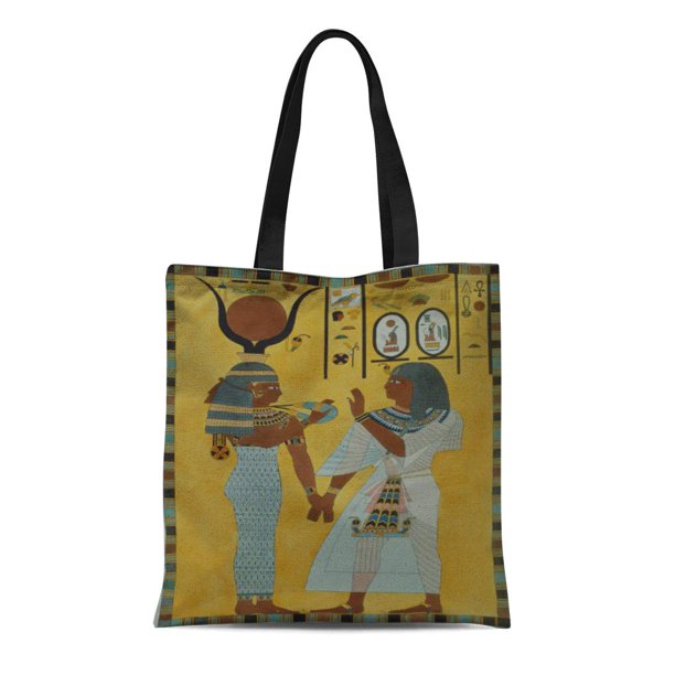 HATIART Canvas Tote Bag English From the Tombs of School 1820 Egyptian ...