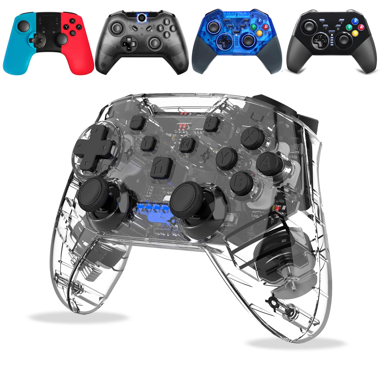 Wireless Controller for Nintendo Switch, 2/1PC Switch Lite Remote Pro ...