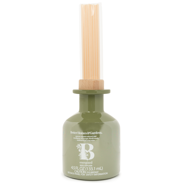 Better Homes & Gardens Scented Reed Diffuser, B Energized - Walmart.com
