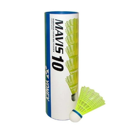 Yonex Mavis 10 Shuttlecock (Pack of 6) | Walmart Canada