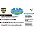 B3C Fuel Solutions DEF Contamination Test Strips 100 Count, Diesel ...