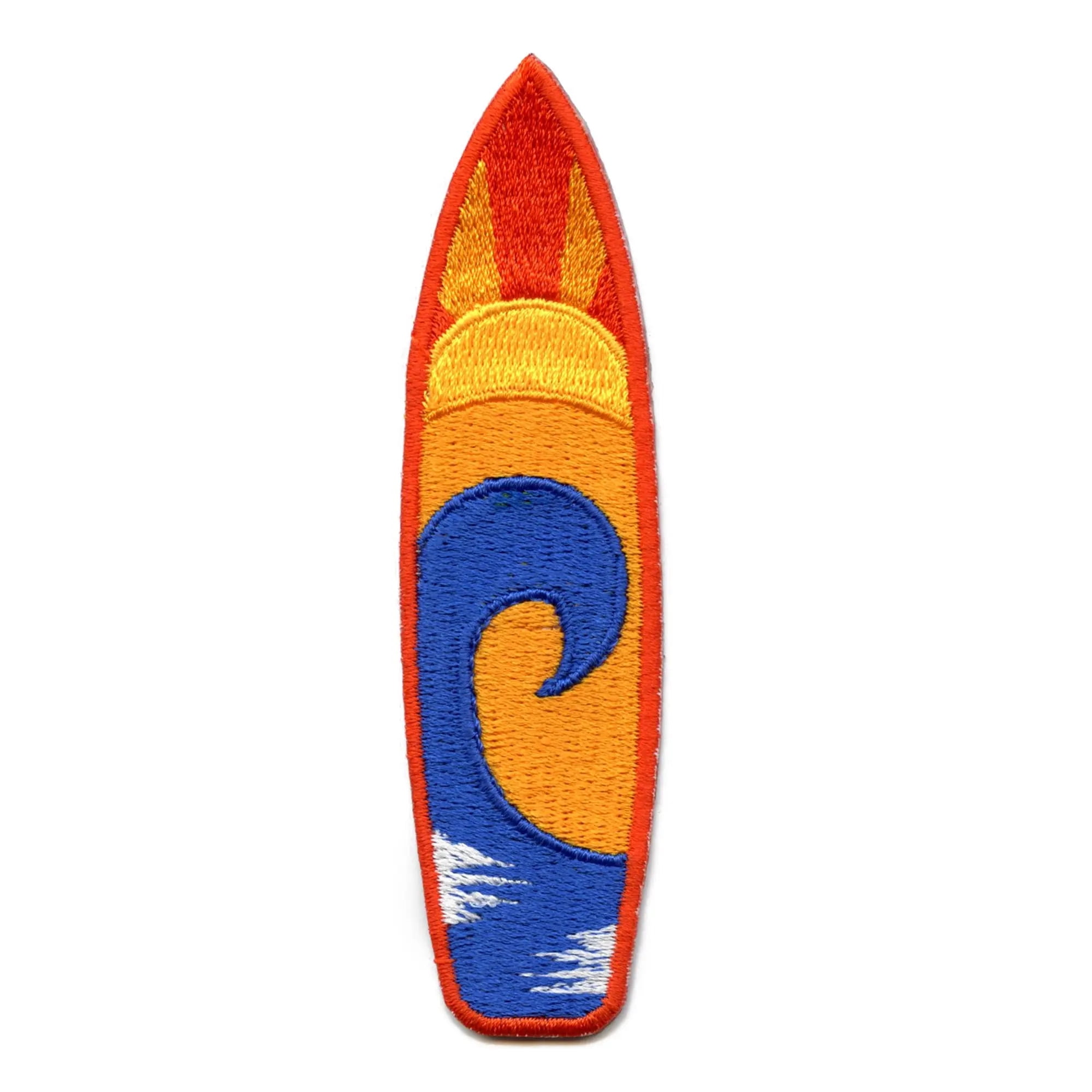 Sunset Surfboard Patch With Wave EXCLUSIVE Embroidered Iron On ...