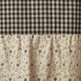 VHC Brands, Maisie Ruffled Patchwork Shower Curtains, Tan, 72x72 ...