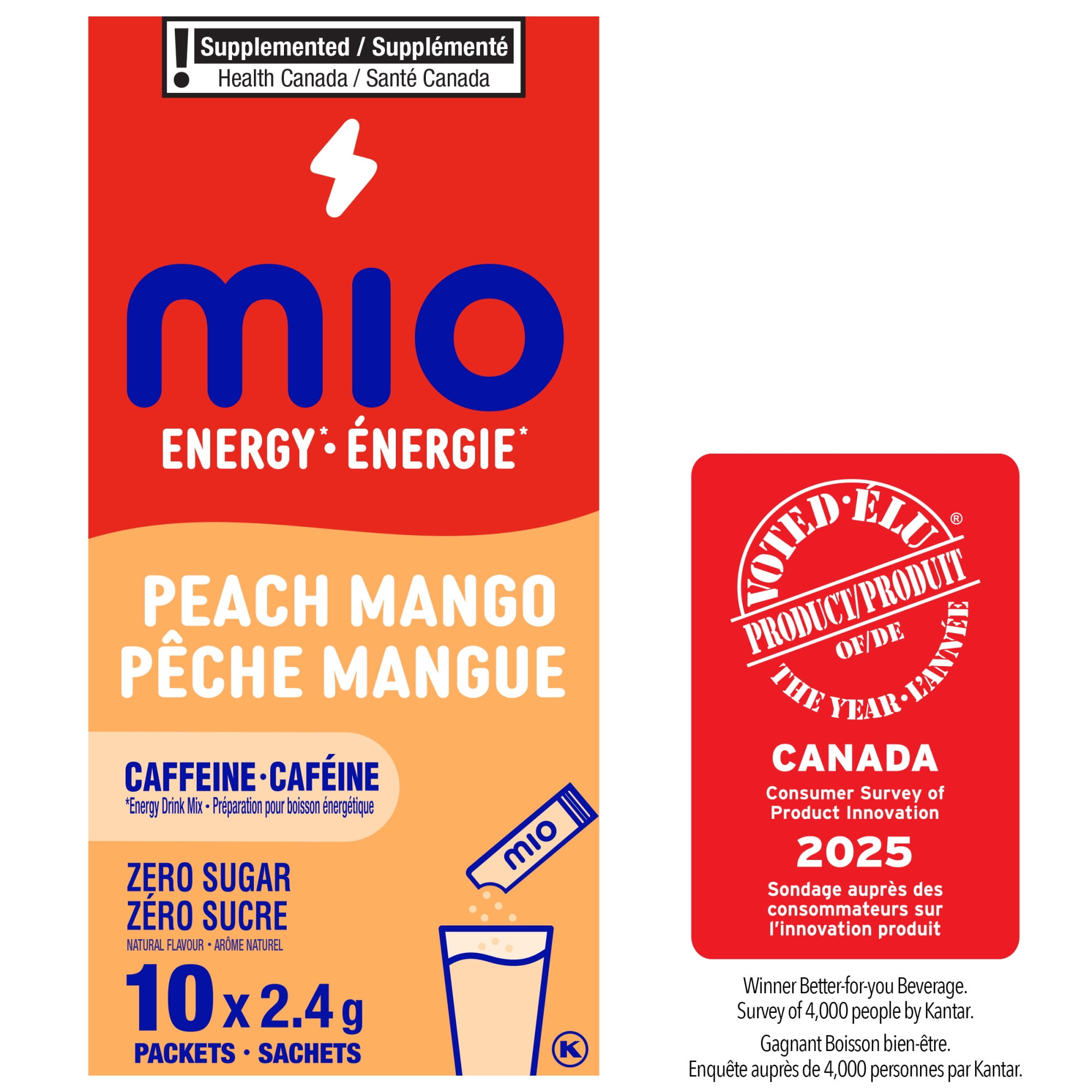 Click here for Mio Energy Peach Mango Energy Drink Mix  2.4 G Pac... prices