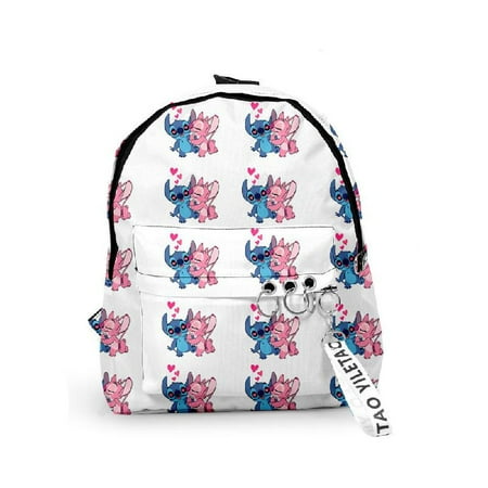 Disney Lilo & Stitch Anime Backpack Cartoon Kids School Bags Galaxy ...