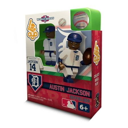 Austin Jackson Tigers World Series OYO Figure Lego Compatible Building ...