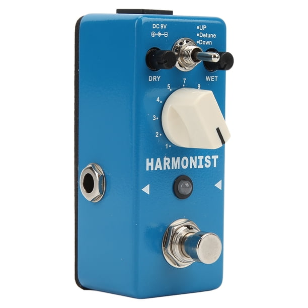 Loewten Digital Chip Effect Pedal Metal Blue Guitar Transpose Effects ...