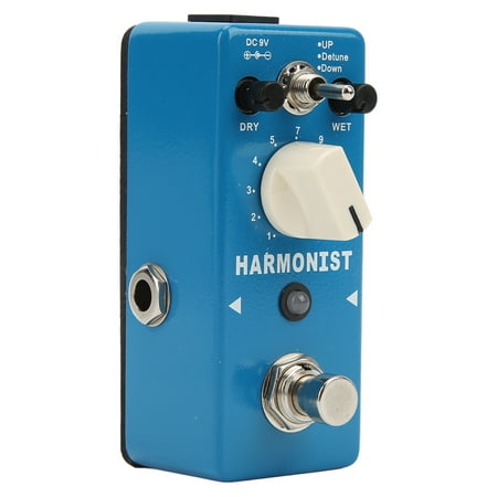 Loewten Digital Chip Effect Pedal Metal Blue Guitar Transpose Effects ...