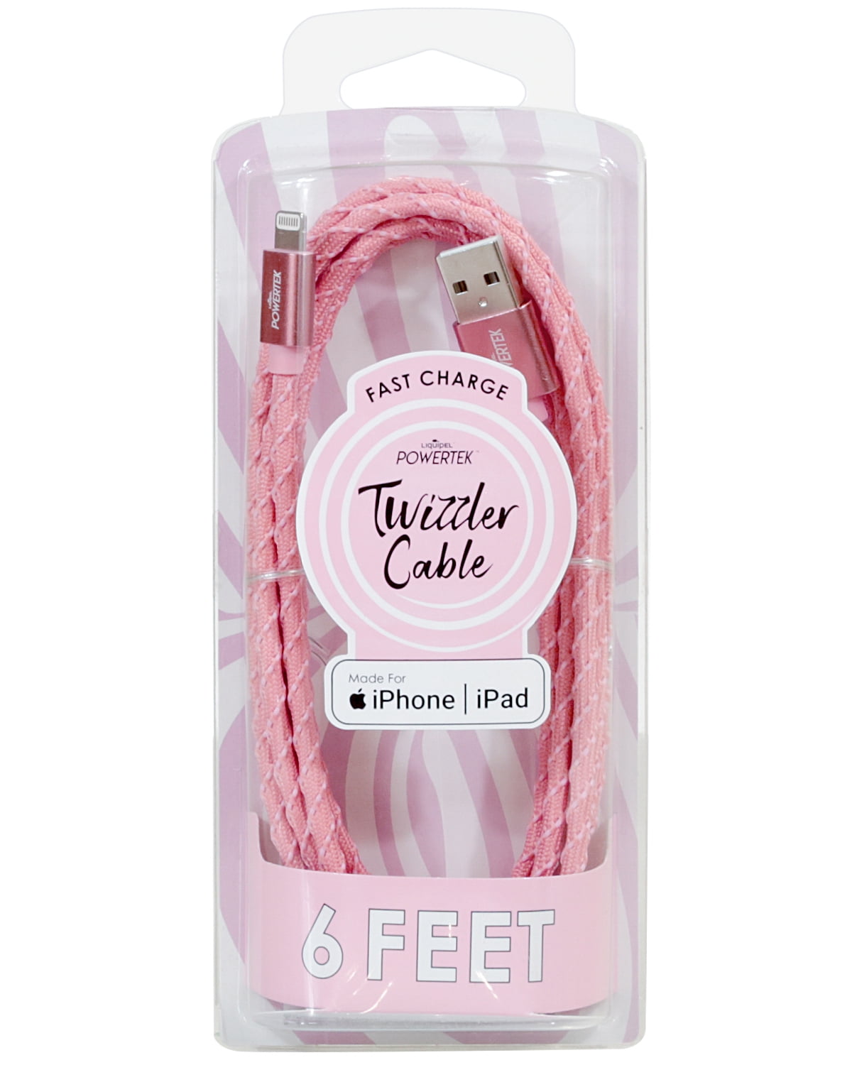 Liquipel Powertek iPad & iPhone Charger Cable, Fast Charging 6ft MFI ...