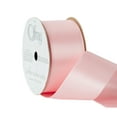 Offray Ribbon, Light Pink 1 1/2 inch Double Face Satin Polyester Ribbon ...