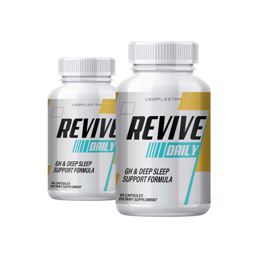 (2 Pack) Revive Daily - Revive Daily Sleep Support Capsules - Walmart.com