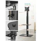 Universal Floor TV Stand with Swivel Mount for 19 to 43 inch LCD LED TV ...