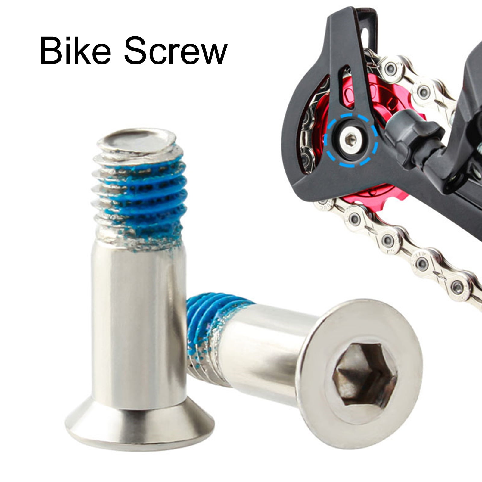 50Pcs Bicycle Screw Anti-rust Wear-resistance Professional Thread ...