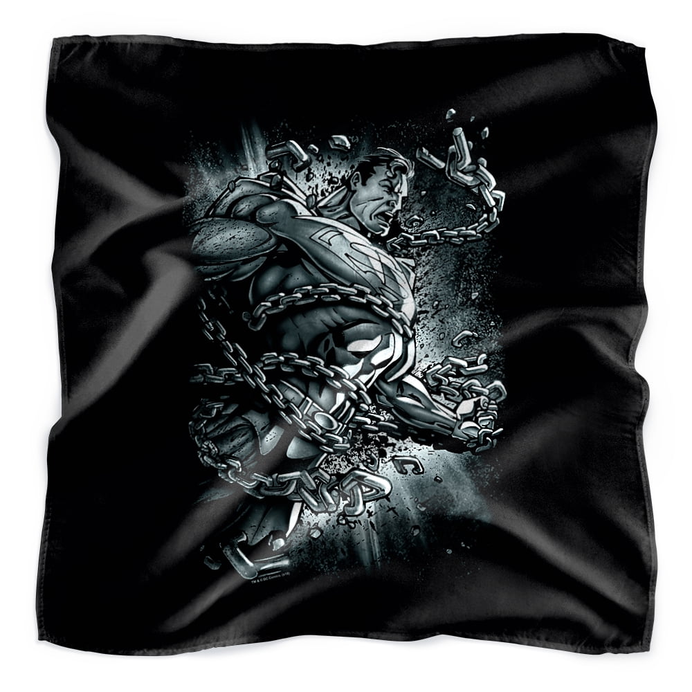 Superman Break Free Chained Bandana (21 in x 21 in) - Walmart.com