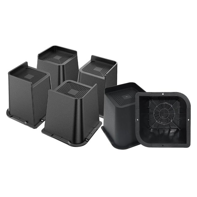 Bed Risers Heavy Duty Dorm Room Kitchen Bedroom Desk Furniture Risers ...