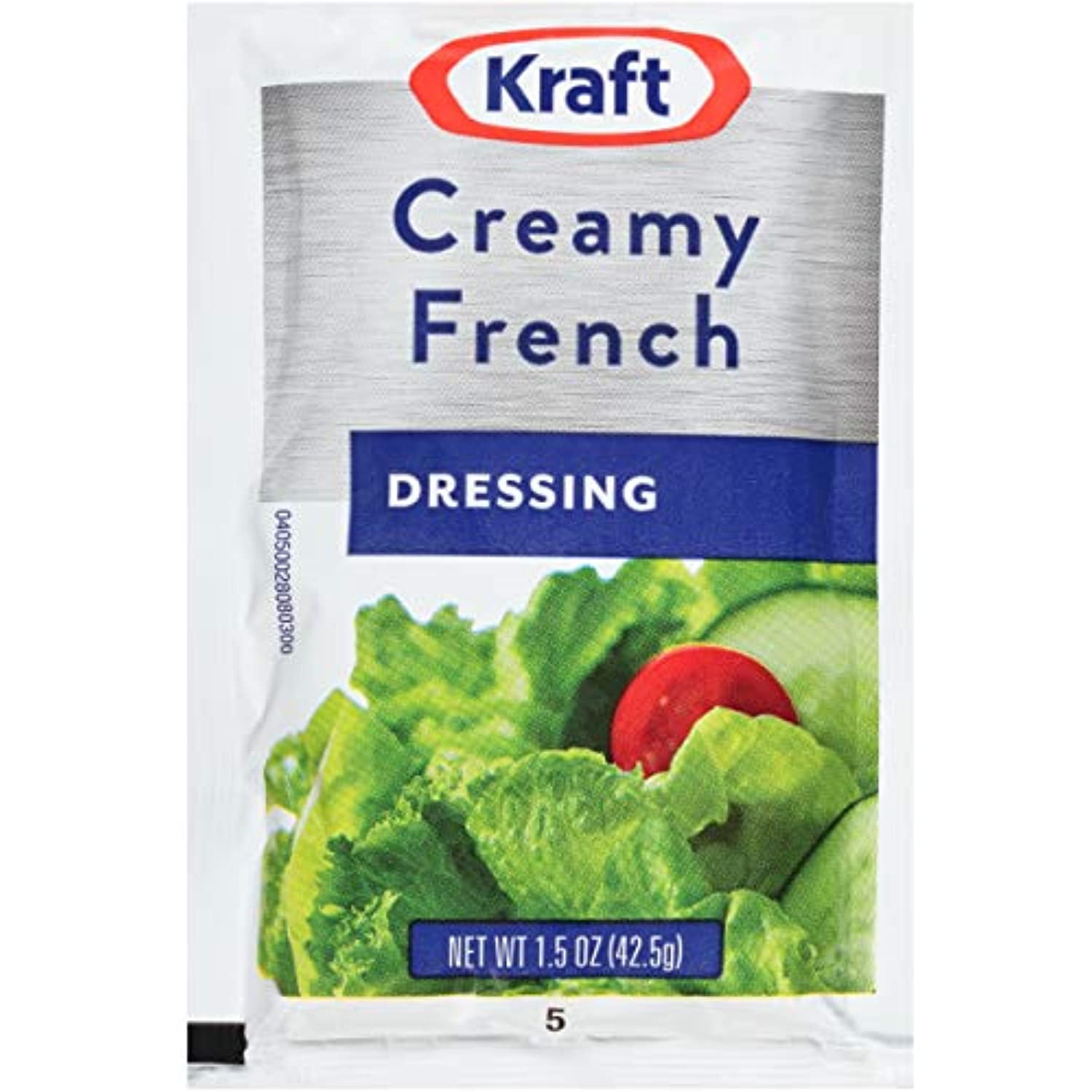Kraft Creamy French Salad Dressing Single Serve Packet (1.5 Oz Packets ...