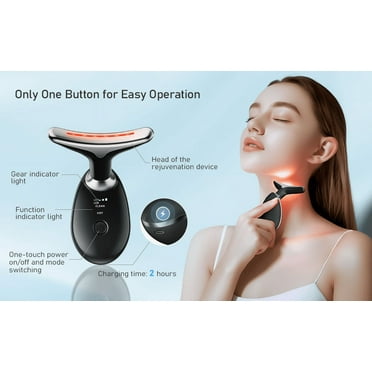 Red Light Therapy for Face and Neck, Red Light Therapy Wand, 9-in-1 Led ...