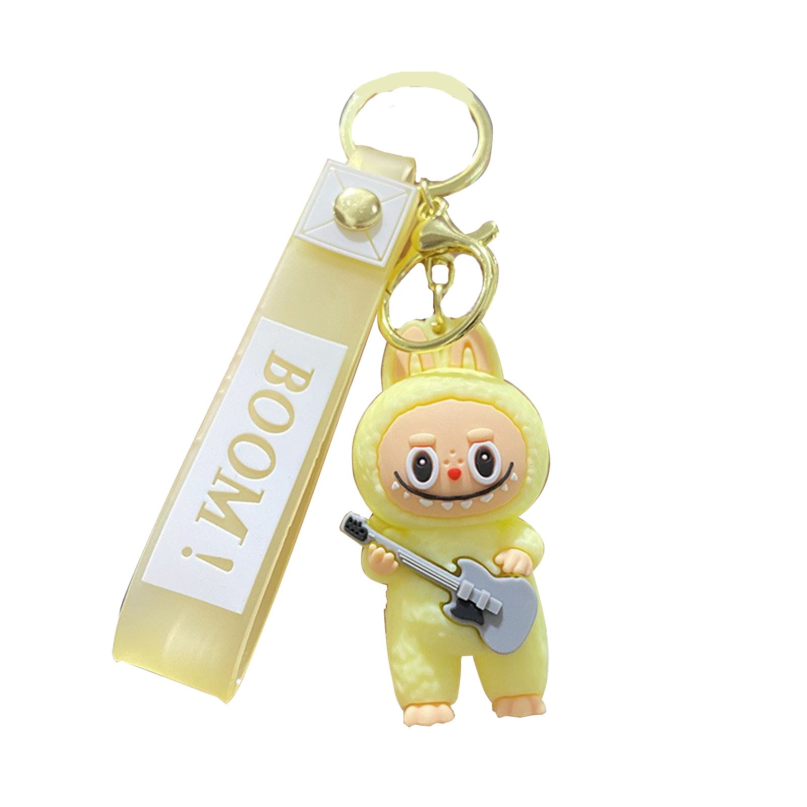 Labubu Pop Mart Pop Mart Labubu Keychain Cute Doll Student Backpack ...
