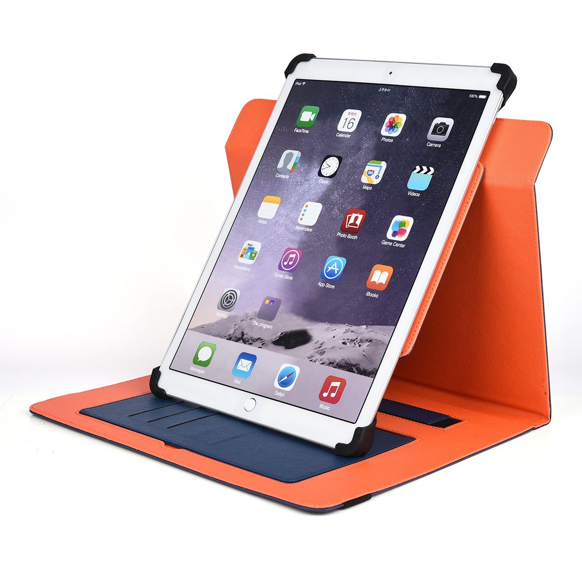 12 " Tablet Case with Self Supporting Stand and Credit Card Holders ...