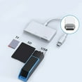 CIYISON USB C TF Card Reader for PC Memory Card with USB Port Card ...