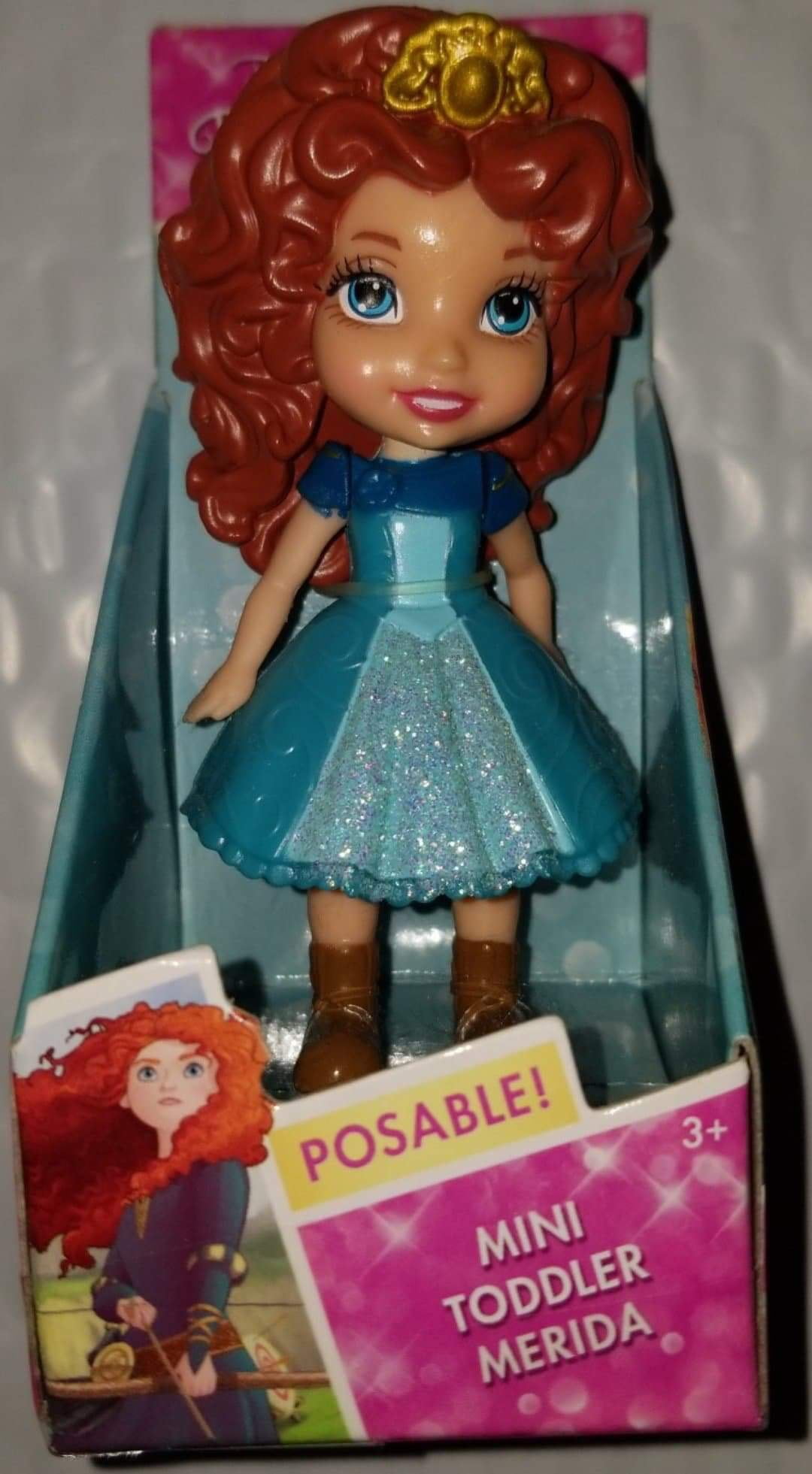 Disney Princess Mini Toddler Doll - Merida - Walmart.com