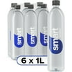 Smartwater Brand Purified Vapor Distilled Premium Water, 1 Liter, 6 ...