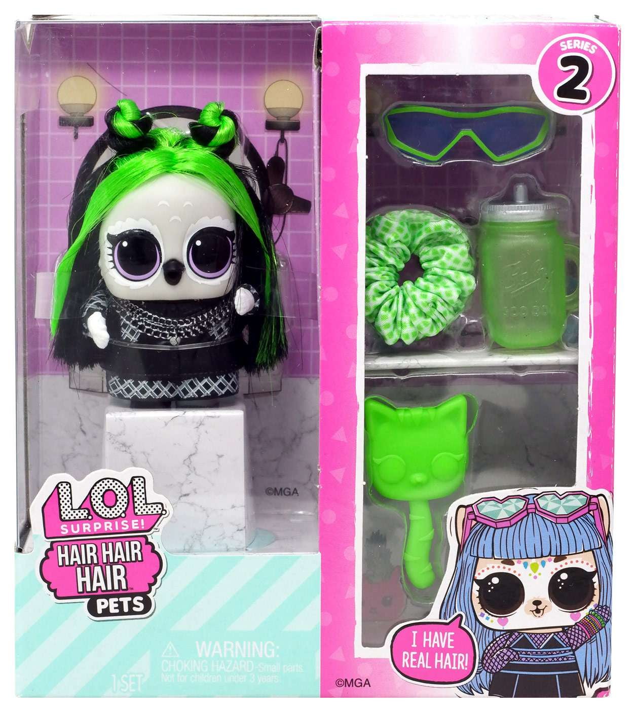 LOL Surprise Hair Hair Hair Series 2 Coo Bird Fashion Doll - Walmart.com