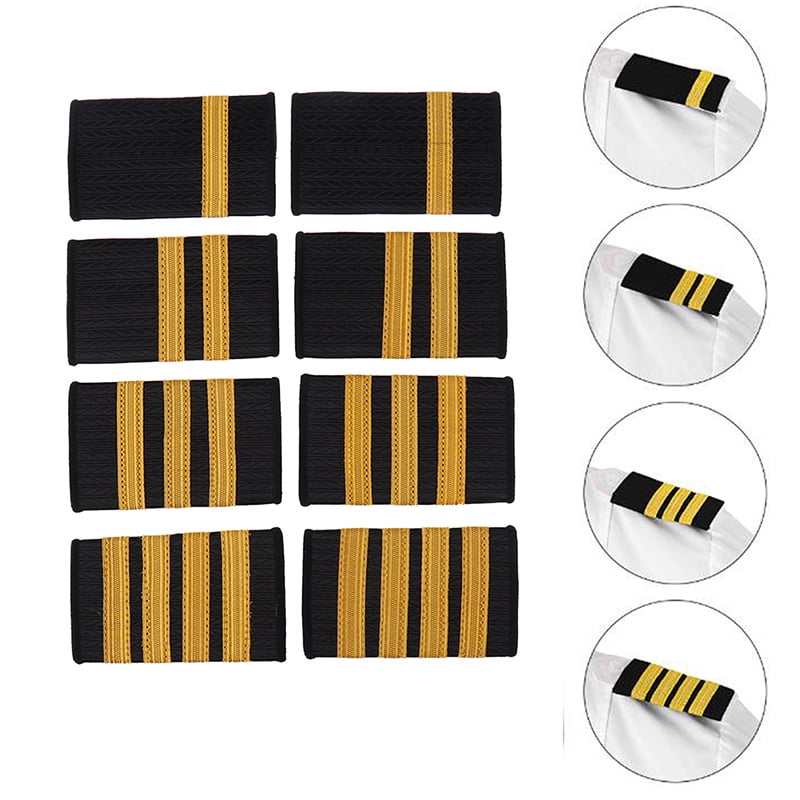 Airline Pilot Uniform Stripes